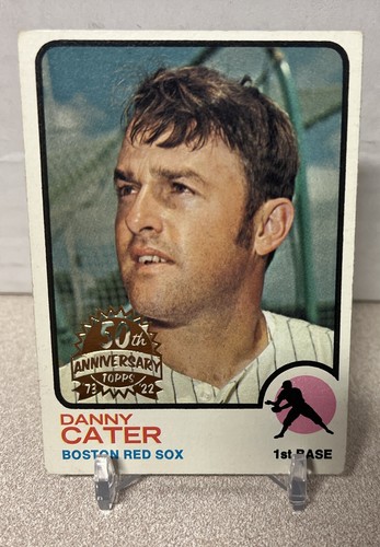 Danny Carter 2022 Topps Heritage 1973 Topps 50th Anniversary Buyback ...