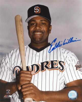 Eddie Williams Autographed 8x10 Padres - Posed | eBay