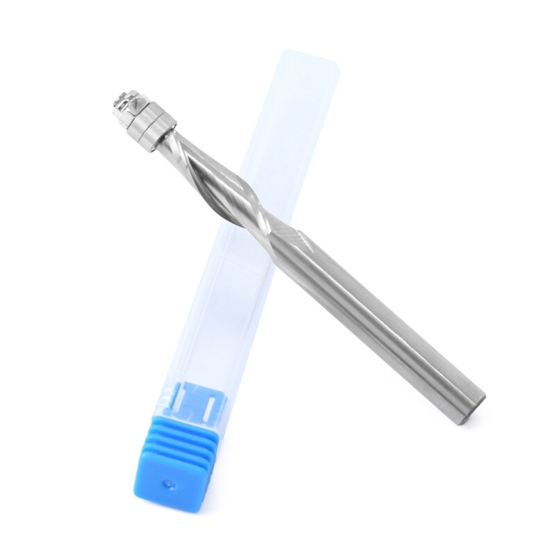 Spirals Top Bearing Router Bit UP Cut End Mill Bit Woodworking Milling ...