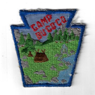 Camp Bucoco BLUE Border (Sewn)[CA-260] | eBay
