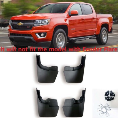 Full Set 4 Piece For 15-22 Colorado Mud Flap Rock Splash Guard w/o ...