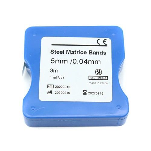 Dental StainlessSteel/Resin Film Restoration Light Cured Strip Roll ...