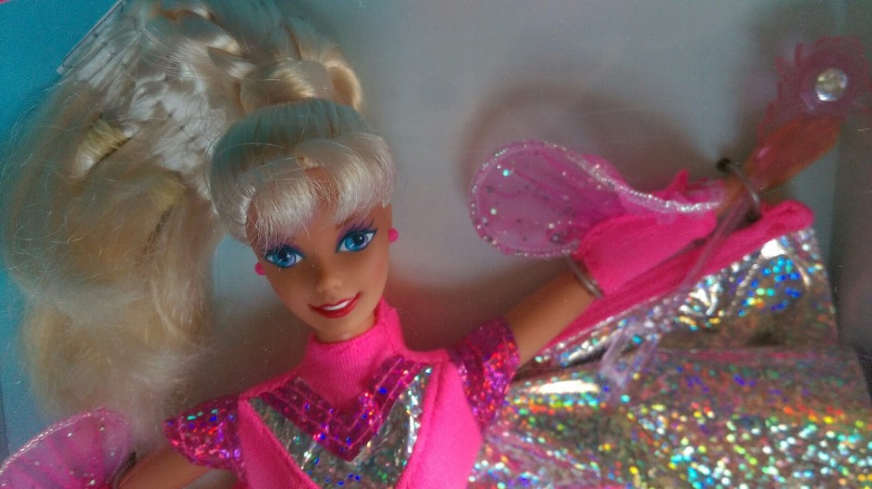 Flying Hero Barbie Doll #14030 New 1995 Mattel mini Marvel comic book ...