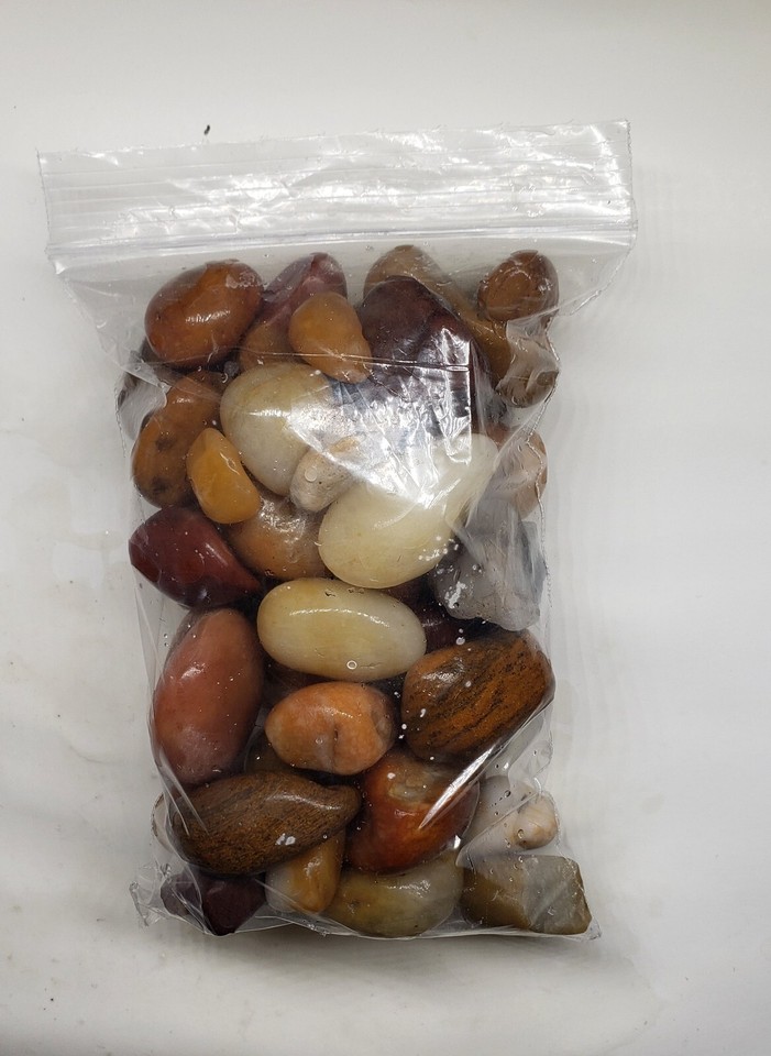 1LB AGATE | JASPER | MOONSTONE | QUARTZ | BASALT Lots rough rocks ...