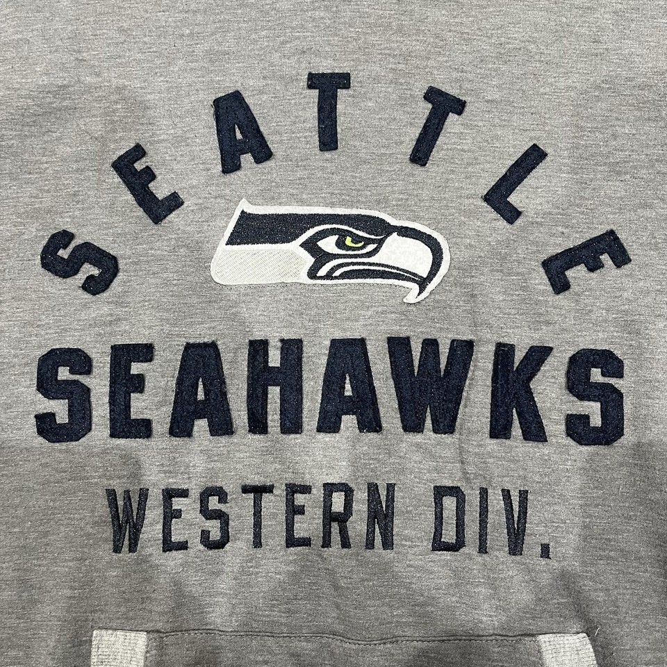 Seattle Seahawks NFL Hoodie Grey Men’s Size M | eBay UK