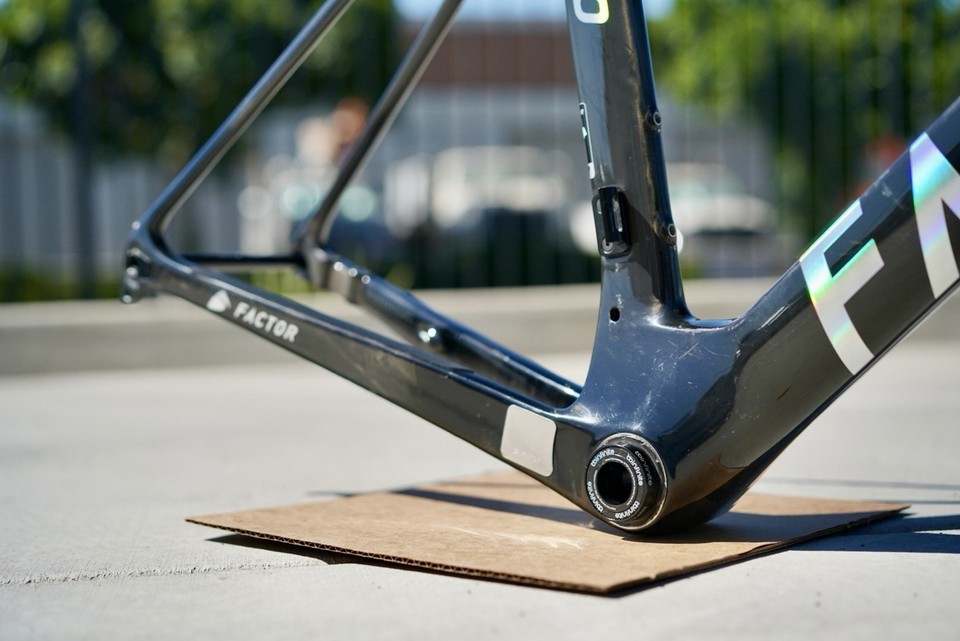Factor Ostro VAM 56cm Carbon Road Bicycle Frameset With Barstem ...