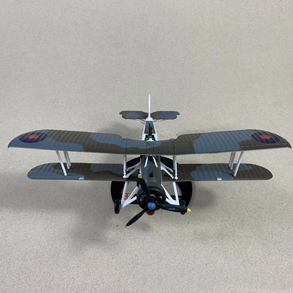 12cm 1:72 WWII British Navy Fairey Swordfish Aircraft Collection Model ...
