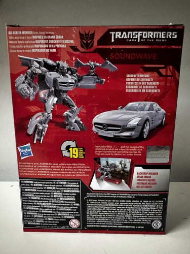 Transformers Studio Series 51 Dark Of The Moon Soundwave DOTM Deluxe ...