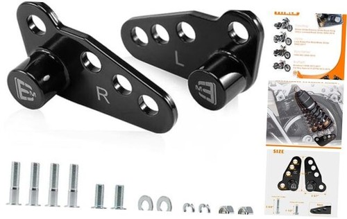Motorcycle Rear Lowering Kits Adjustable 1"2"3" Compatible with Harley ...