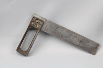 Vintage All Metal 7-1/4" Long Try Square Made in USA Inv#CL74 | eBay