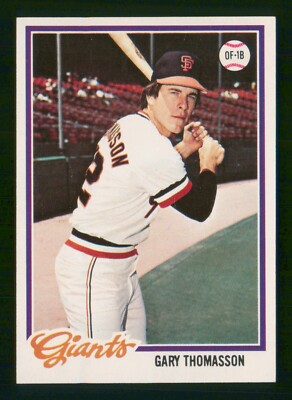 GARY THOMASSON 1978 TOPPS 78 NO 648 NRMINT+ 7706 | eBay