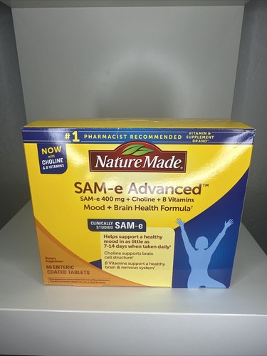 Nature Made SAM-e Advanced 400mg., 60 Tablets | eBay