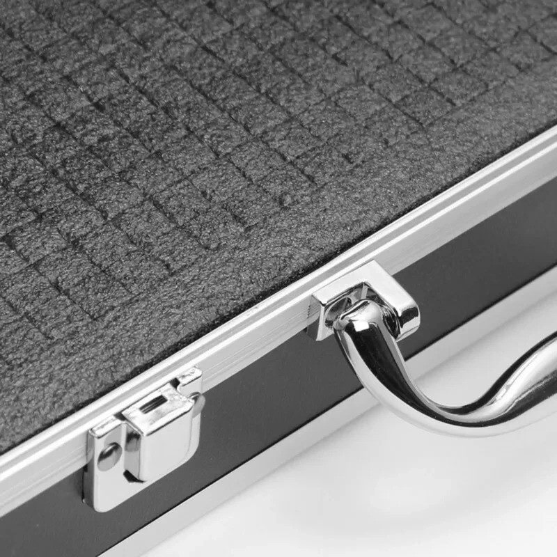 Microphone Carrying Case Mic Toolbox Mic Foam Case Suitcase | eBay