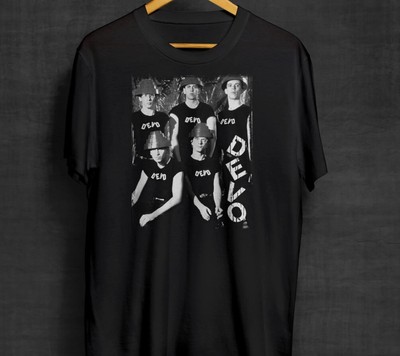 DEVO Black T-Shirt, Band Shirts, Synthpop, New Wave, Post-punk | eBay