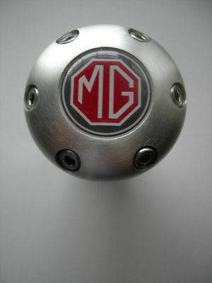 MG MGA MGB MIDGET TD TC ALUMINUM LEATHER GEAR SHIFT KNOB MULTI | eBay