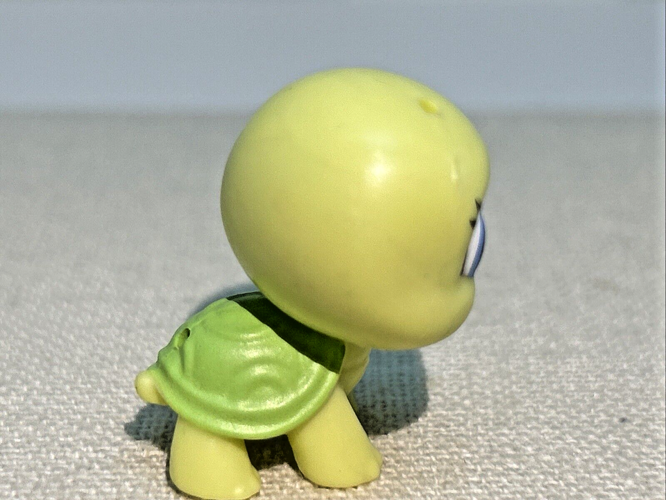 LPS Littlest Pet Shop #289 Green Shell Turtle Shellston Greenley Blue ...