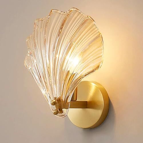 Shell Themed Bathroom Light Fixtures Shell Light Fixture Etsy