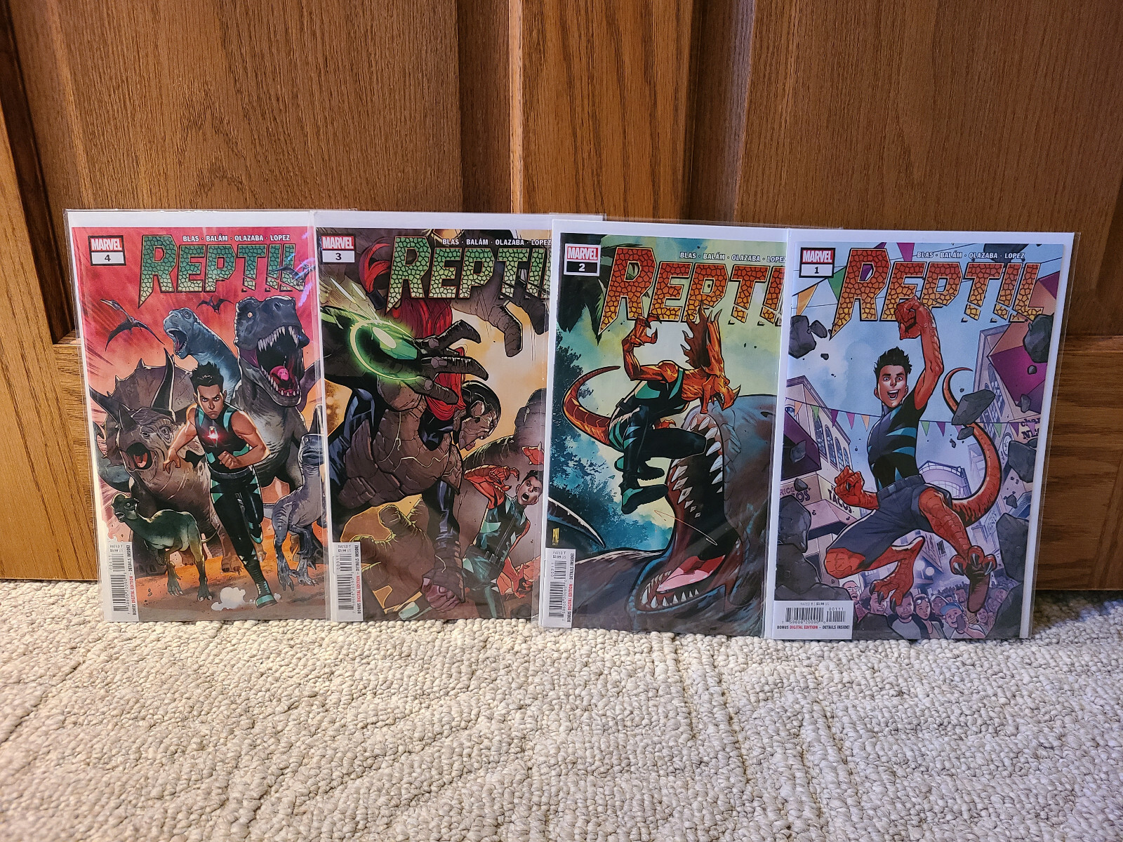 Reptil 1 thru 4 complete set Marvel Comics 1 2 3 4 | eBay