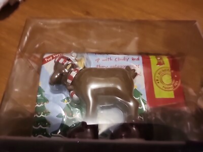 Toy REINDEER Christmas "Poopin' Pets" Candy Dispenser Plastic POOPER ...