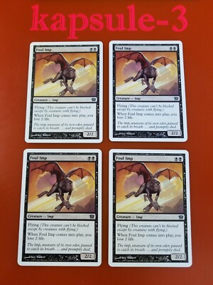 4x Foul Imp | 9th Edition | MTG Magic Cards | eBay