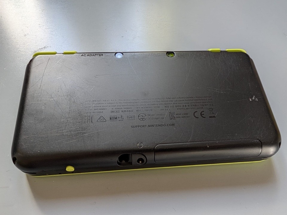 Nintendo 2DS XL Console Black & Green | eBay UK