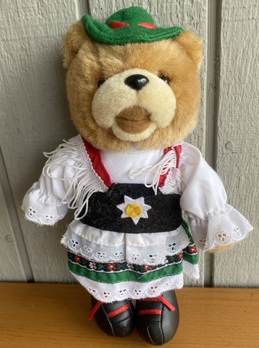 Vintage German Yodeling Teddy Bear 13" Working Condition | eBay