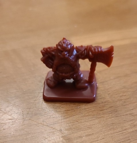 ORIGINAL 1989 Hero Quest Board Game System Dwarf Piece Milton Bradley ...