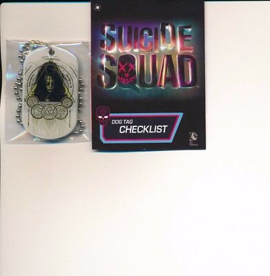 DC COMICS SUICIDE SQUAD DOG TAGS SINGLE #15 | eBay
