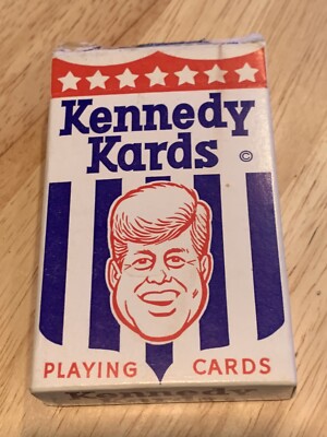 Vintage 1963 Kennedy Kards Playing Cards, John F. Kennedy, Used, $7 ...