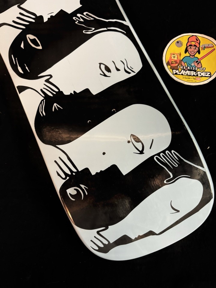 RARE Neil Blender G&S Faces Blue Gordon & Smith Skateboard Deck Reissue ...