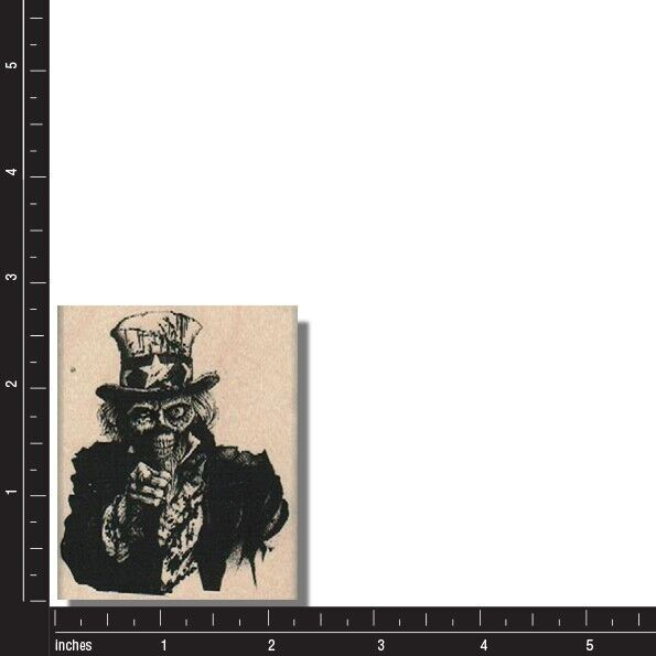 Onkel Sam Zombie Tegning Zombie Uncle Sam Etsy