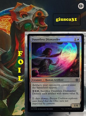 Magic - Dauntless Dismantler - Uc/Foil/Kreatur - The lost Caverns of Ixalan - NM | eBay.de