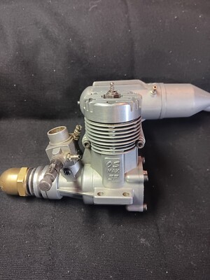 OS Max 46 SF R/C Nitro Aero Engine W/4BK Carb 873 Muffler Great overall ...