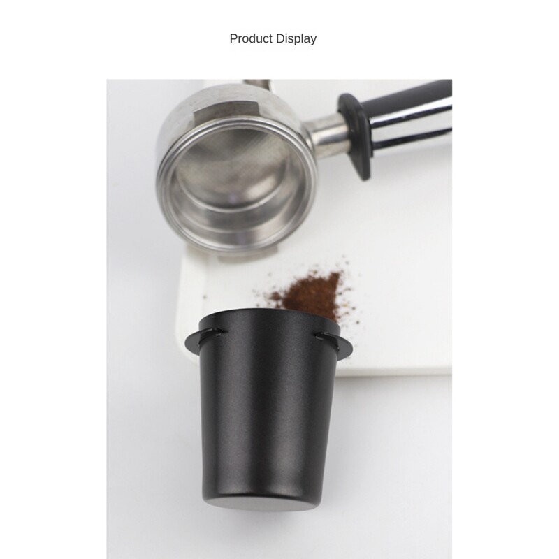 58mm Espresso Coffee Dosing Catcher Cup Powder Feeder Machine ...