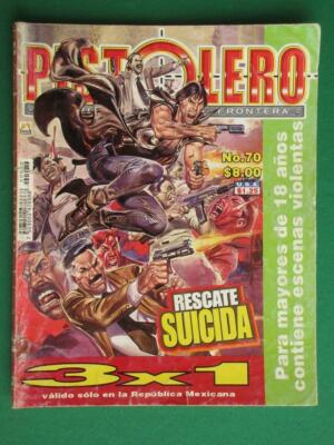 PISTOLERO VERDUGO D LA FRONTERA #70 VIOLENT DEAD MEN RAFAEL GALLUR ...