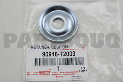 90948T2003 Genuine Toyota RETAINER, CUSHION, NO.1(FOR FRONT SHOCK ...