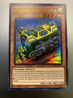 Yugioh Infinitrack Road Roller CYAC-EN022 Ultra Rare 1st Edition Near ...