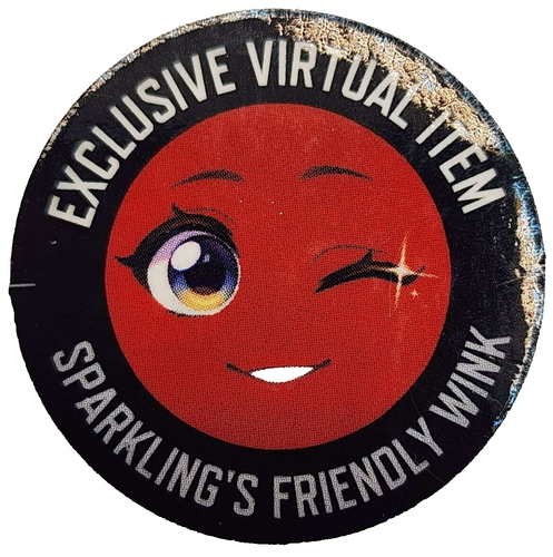 ROBLOX Series 10: Sparkling's Friendly Wink Face -Toy Code ONLY ...