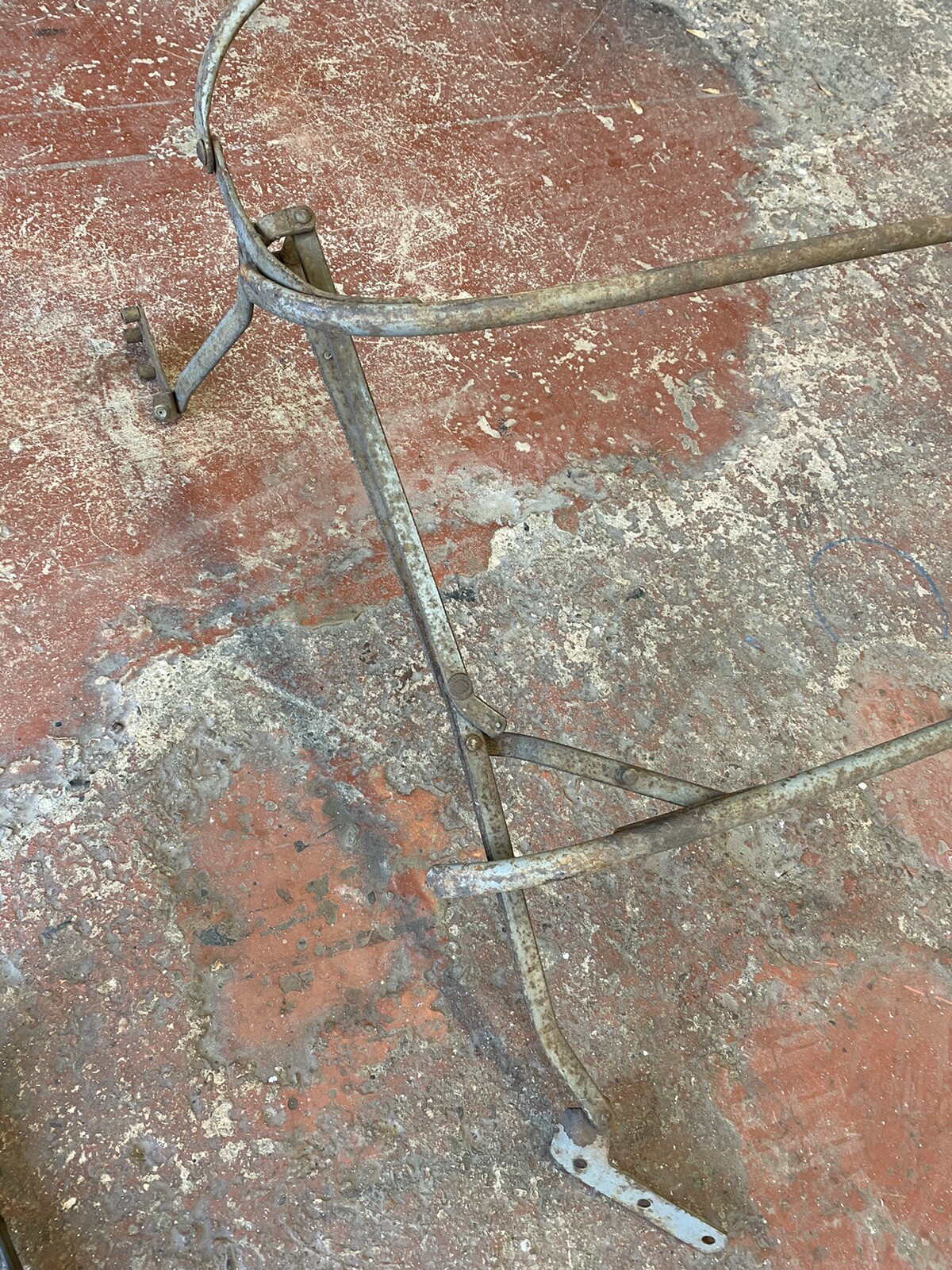 MGB MG Convertible Cabriolet Roof Soft Top HOOD FRAME solid cond ...