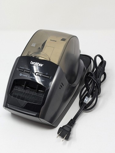 Brother QL-580N Thermal Label Printer w/ AC Cable & Labels Tested ...