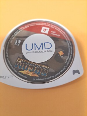 Sony PSP Game SOCUM US Navy Seals Fireteam Bravo 2 Universal Media Disc ...