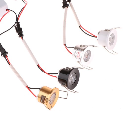 1W Recessed Mini Spotlight Lamp Ceiling Mounted LED Downlight Ceiling ...