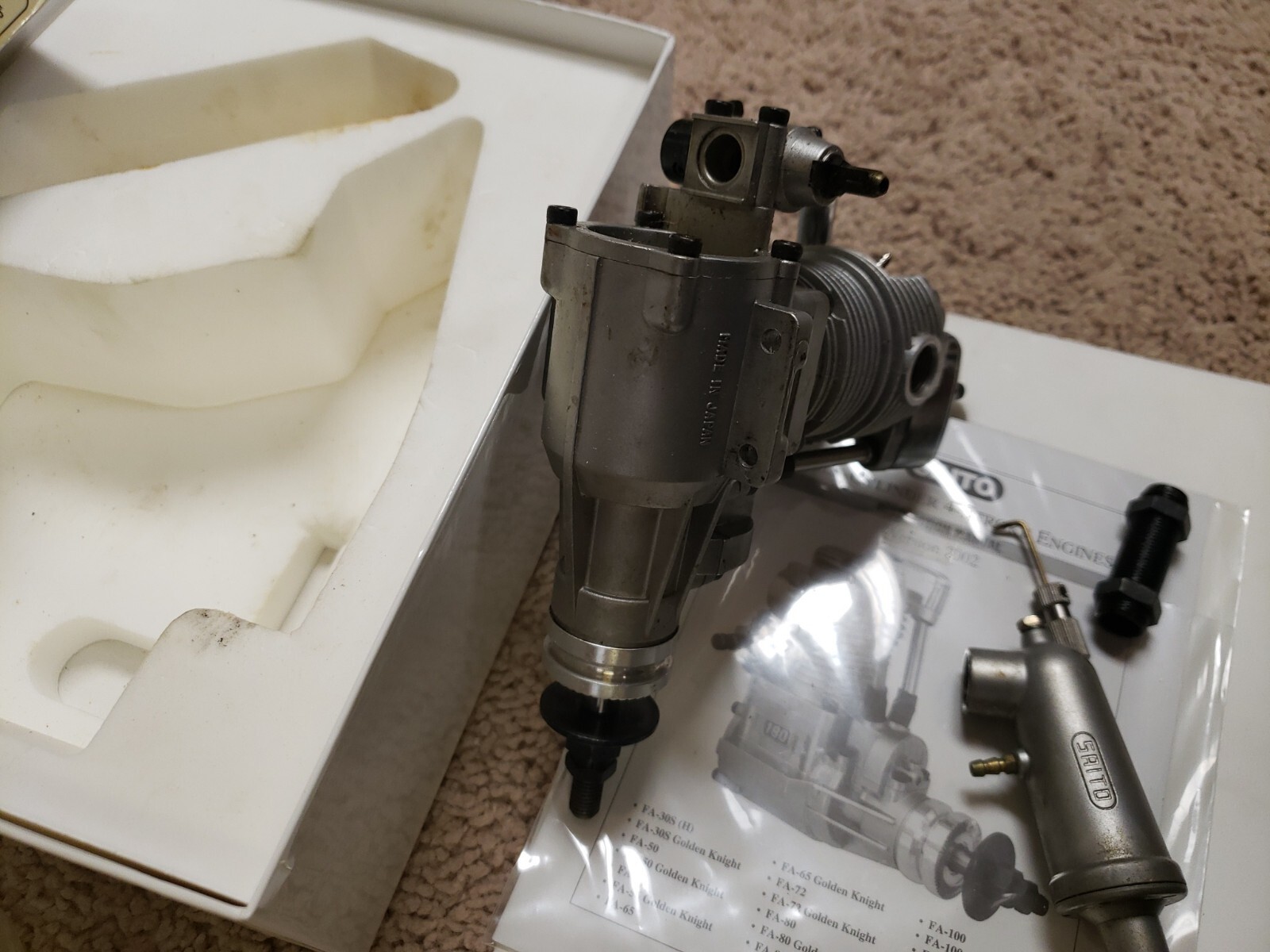 Saito Engine - Saito FA-65 - FA 65 Ringed four stroke - H23 | eBay