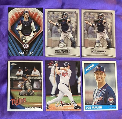 2010 Joe Mauer Topps, Bowman Platinum, Heritage | eBay