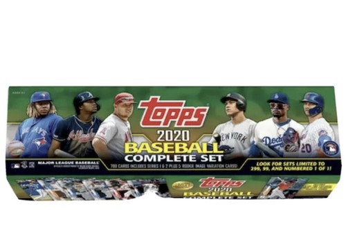 2020 Topps Baseball Green Complete Set Walmart Exclusive *FACTORY ...