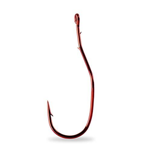 Mustad Slow Death Hooks (25pk) One Size Red | eBay