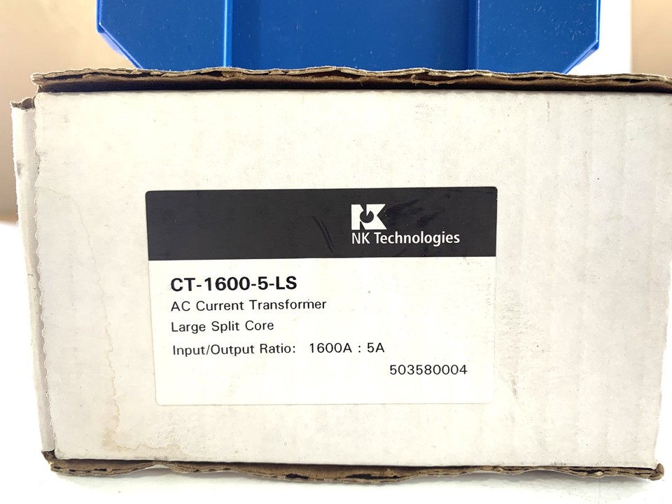 NK Technologies Cut-1600-5-ls Ac Current Transformer Large Split Core ...