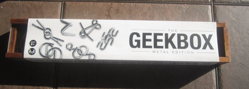 THE GEEKBOX METAL EDITION PUZZLE TEASER MARBLES BRAIN STORE EDUCATIONAL TOY | eBay