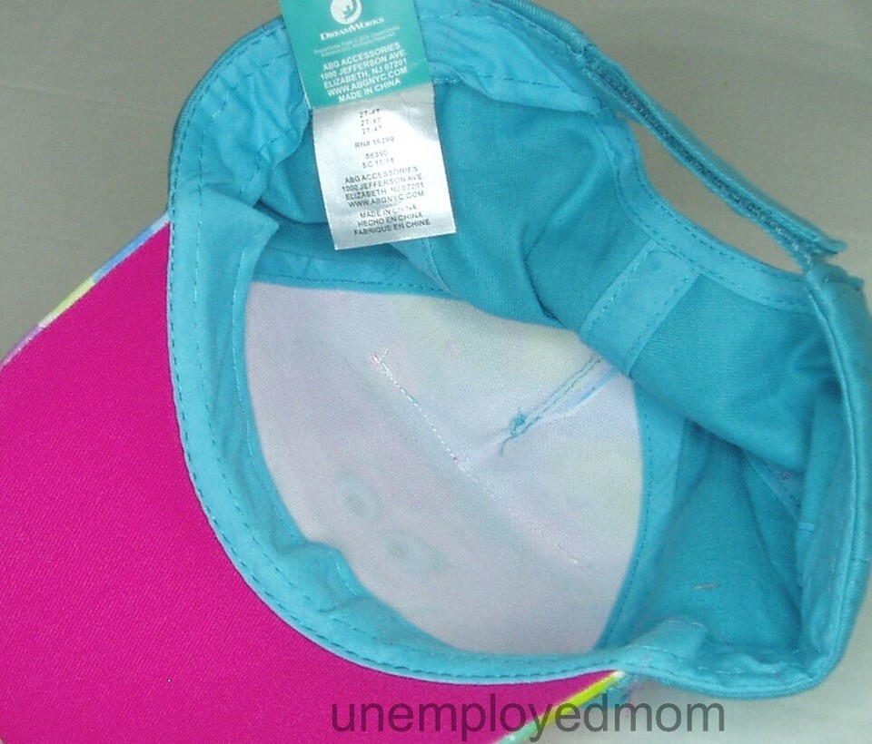 Baseball Cap DreamWorks Trolls Poppy Hair Girls Kids Children Summer ...