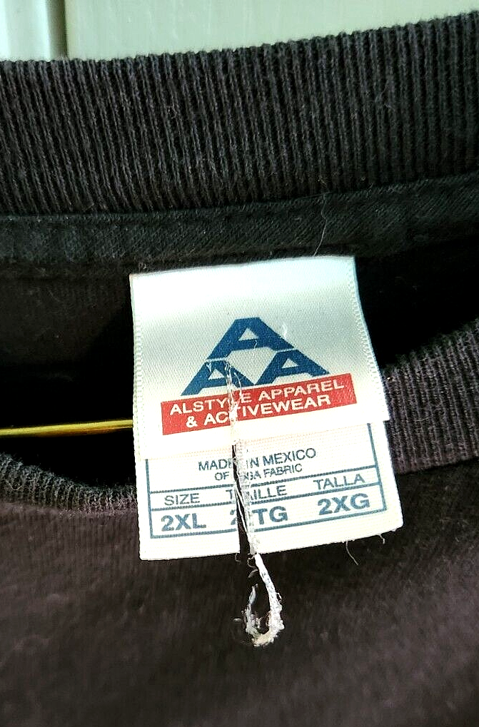 Alstyle Apparel & Activewear T-Shirt “Playa Status” Front Print SS 2XL ...